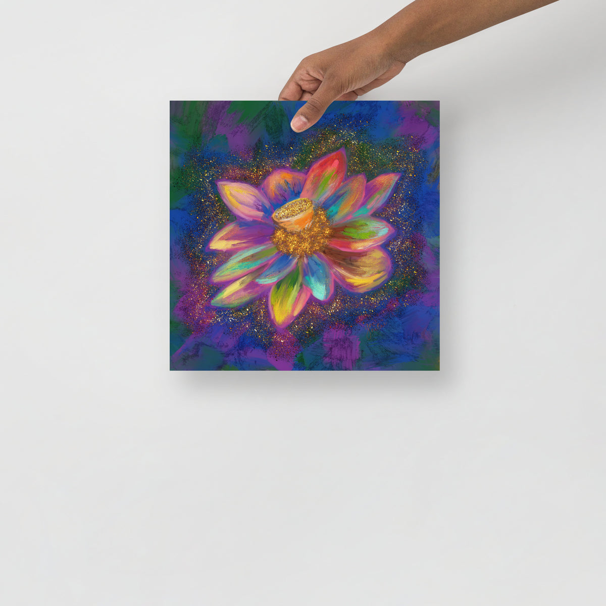 ‘Lotus Sparkle’ Poster – gm.nitai