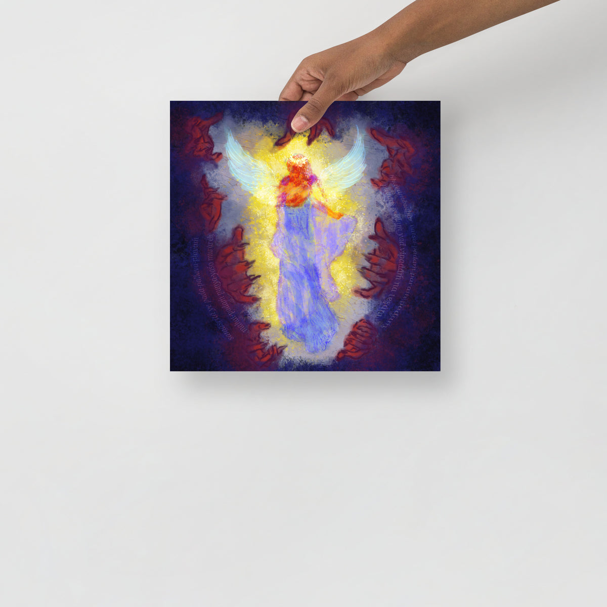 ‘Light defeats Darkness’ Poster – gm.nitai