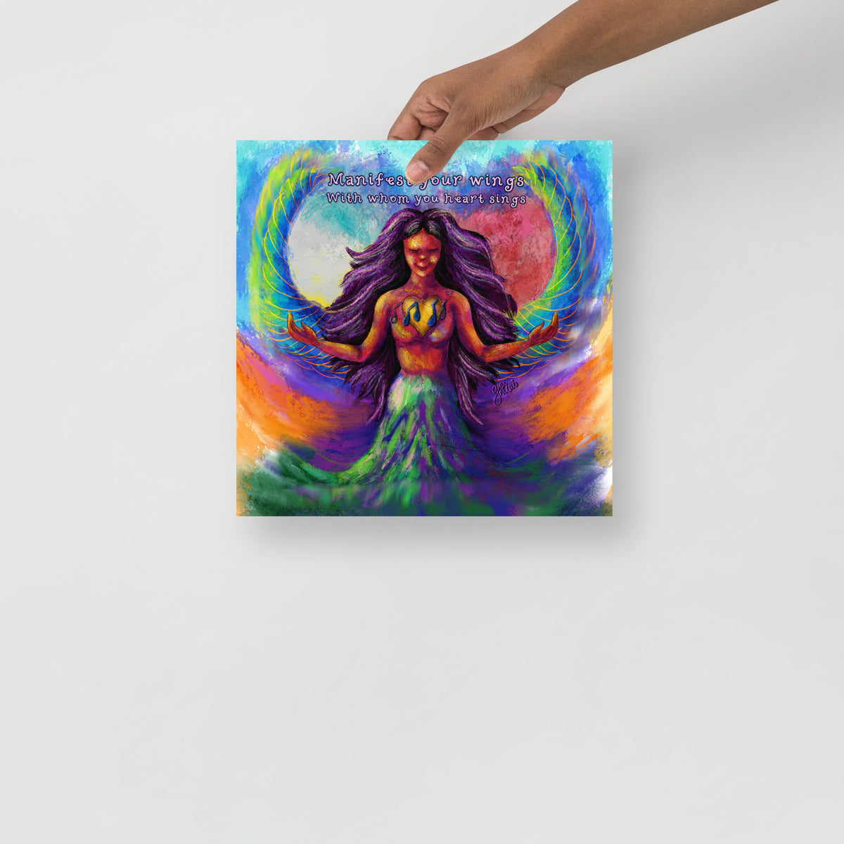 ‘Rainbow Rising’ Poster – gm.nitai