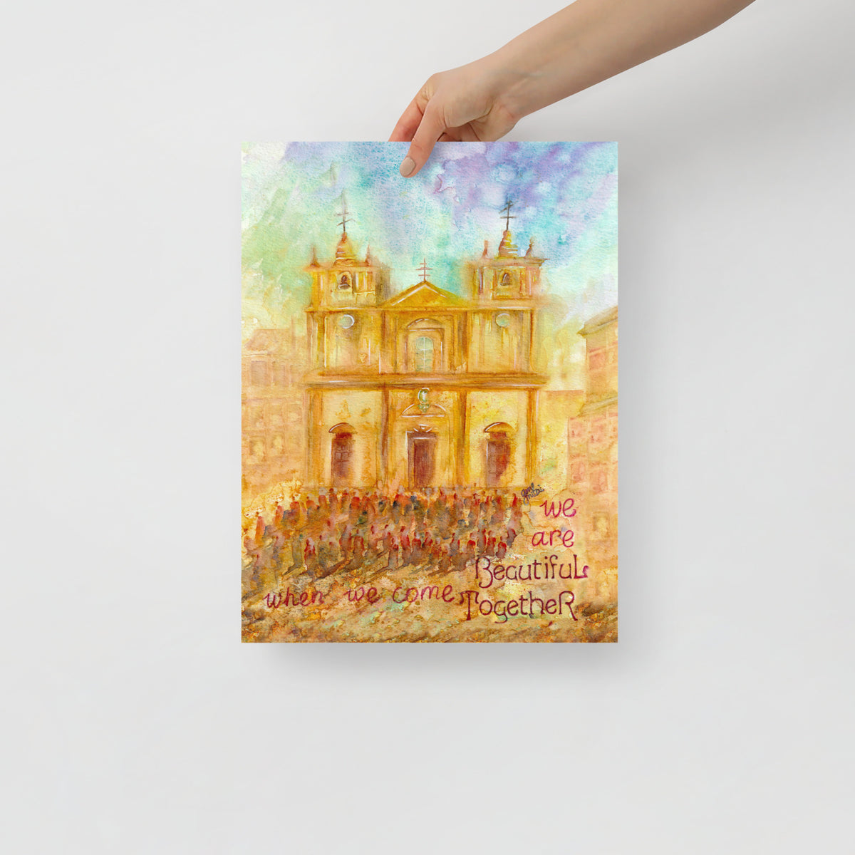 ‘La Messe | Mass’ Poster – gm.nitai